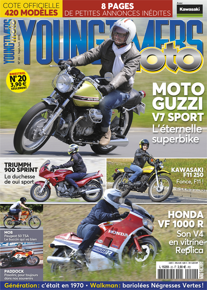 Youngtimers Moto n° 20 - Septembre octobre 2016 - Youngtimers